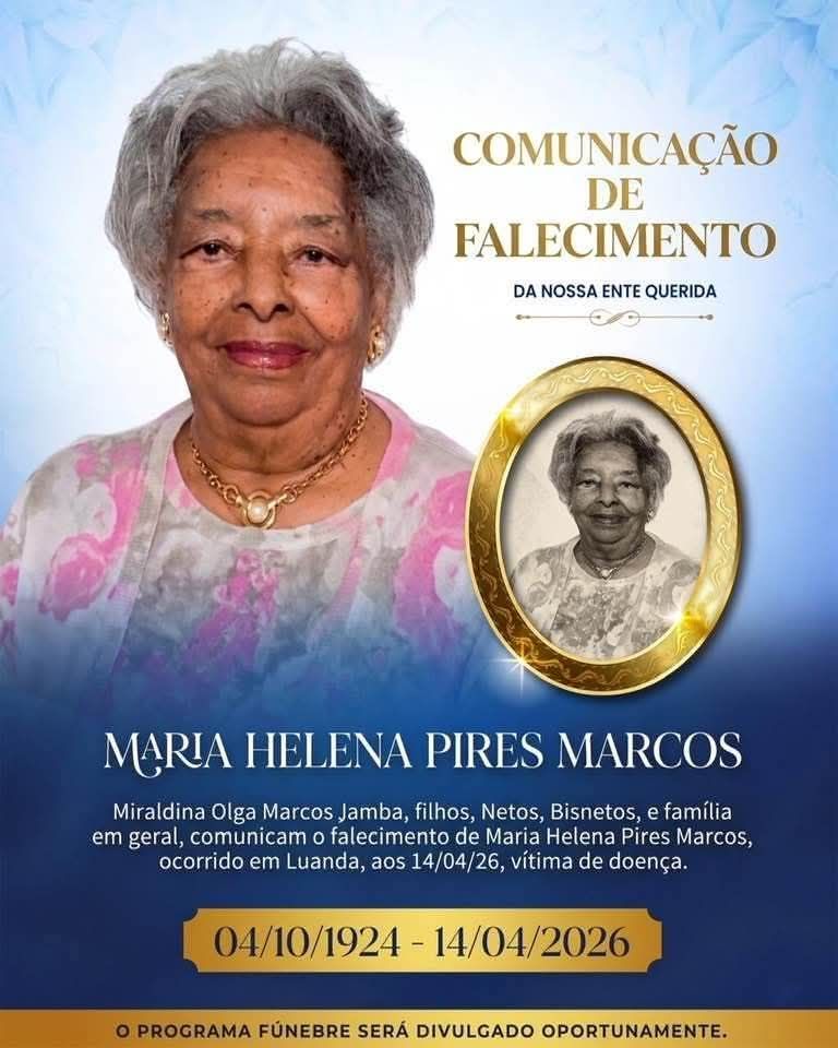 Nota de Condolências do Grupo Parlamentar UNITA do Falecimento da Anciã ...